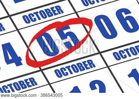 October 5th. Day 5 Image & Photo (Free Trial) | Bigstock