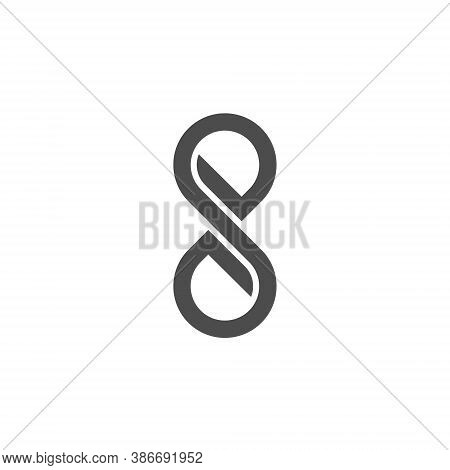 Number Eight Logo Vector & Photo (Free Trial) | Bigstock