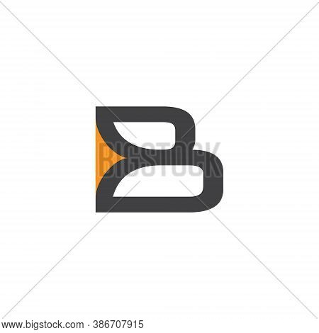 B Letter Lettermark Vector & Photo (Free Trial) | Bigstock