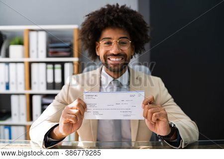 Holding Paycheck Image & Photo (Free Trial) | Bigstock