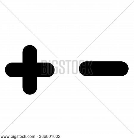 Plus Minus Zoom Icon Image & Photo (Free Trial) | Bigstock