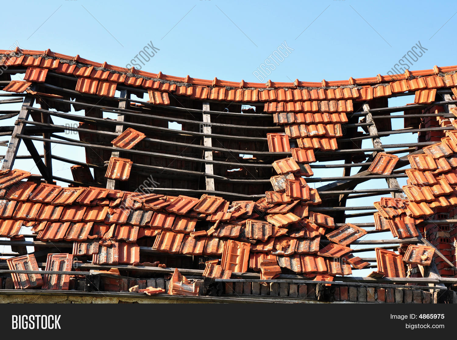Ruined Roof Image & Photo (Free Trial) | Bigstock