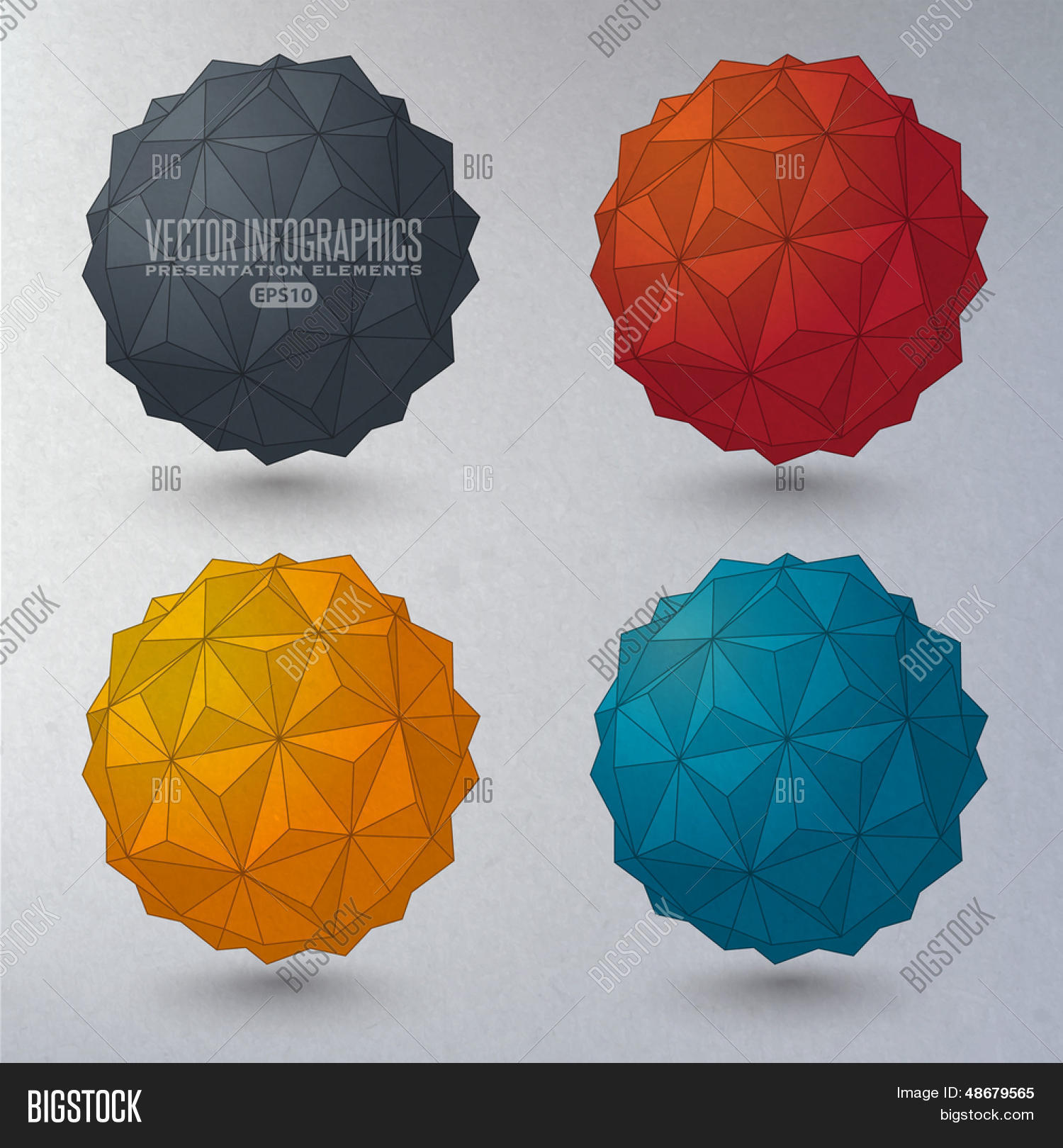 3d Geometric Forms Vector & Photo (Free Trial) | Bigstock