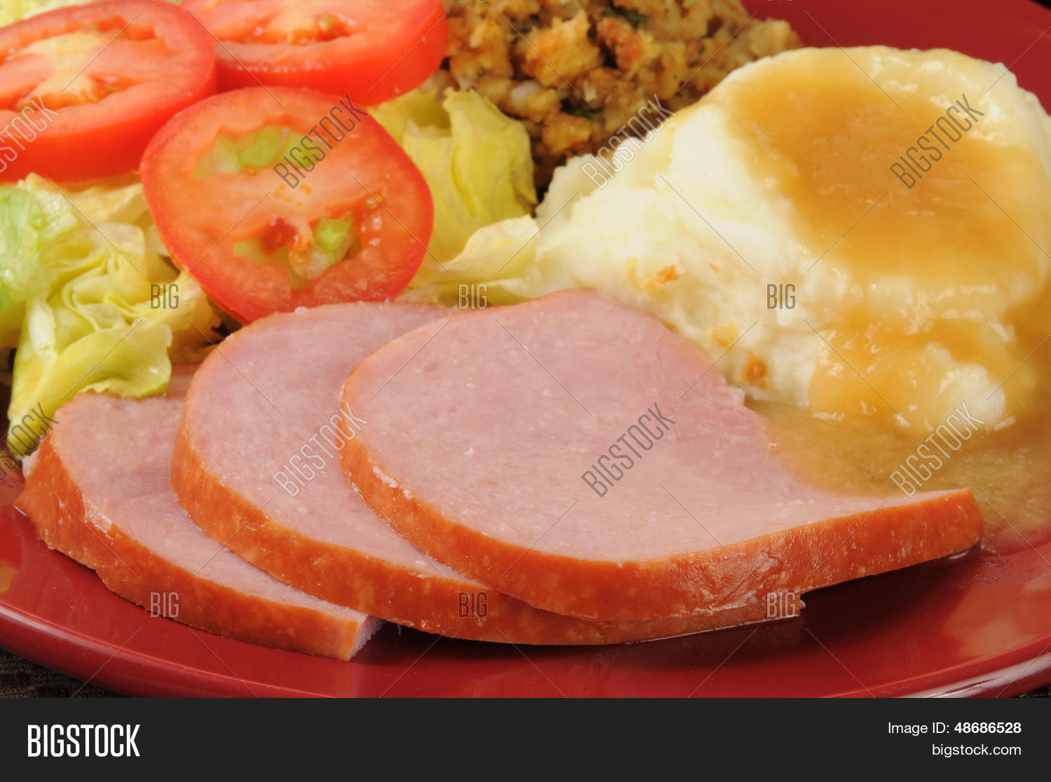 Ham Dinner Image & Photo (Free Trial) | Bigstock