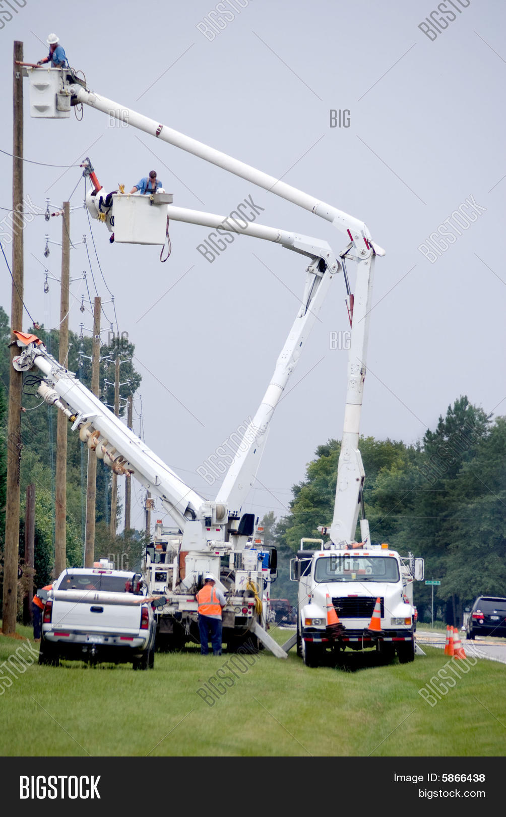 Utility Workers Image & Photo (Free Trial) | Bigstock