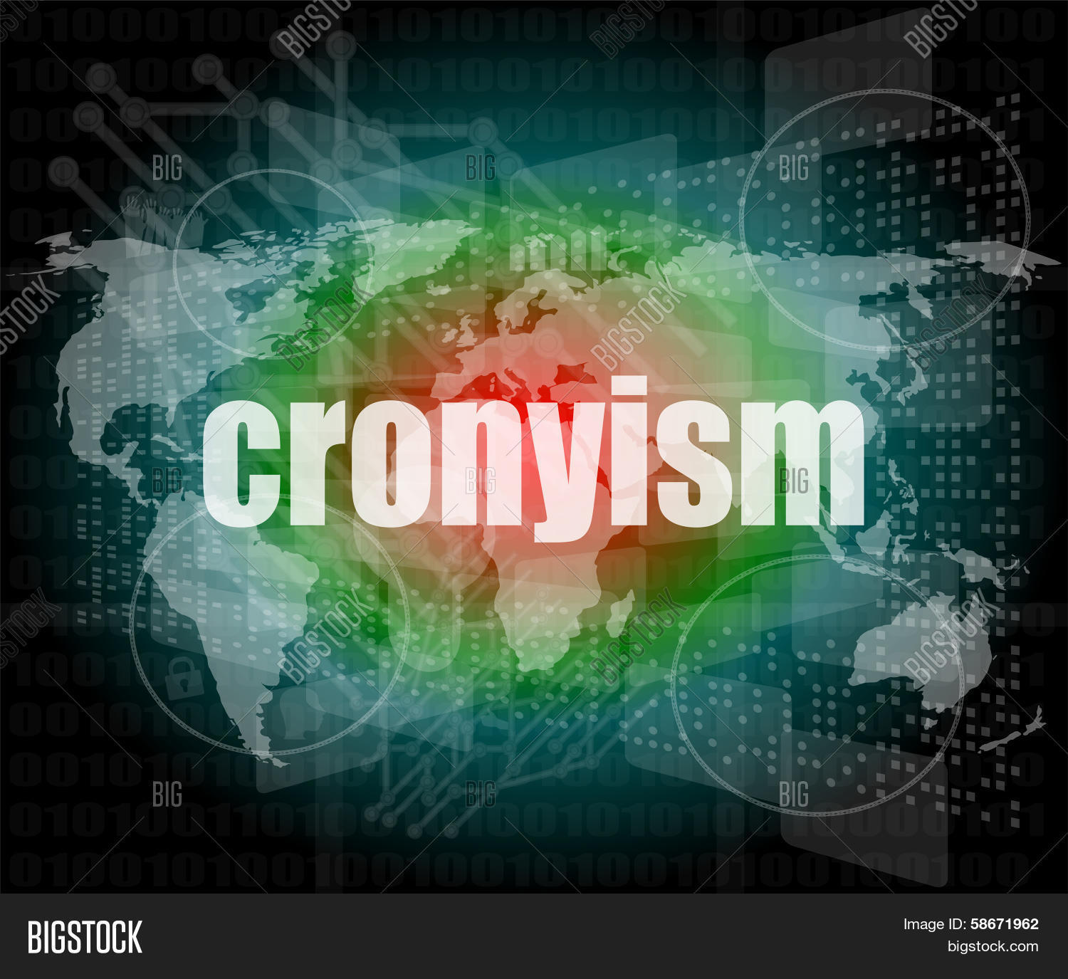 Words Cronyism On Image & Photo (Free Trial) | Bigstock