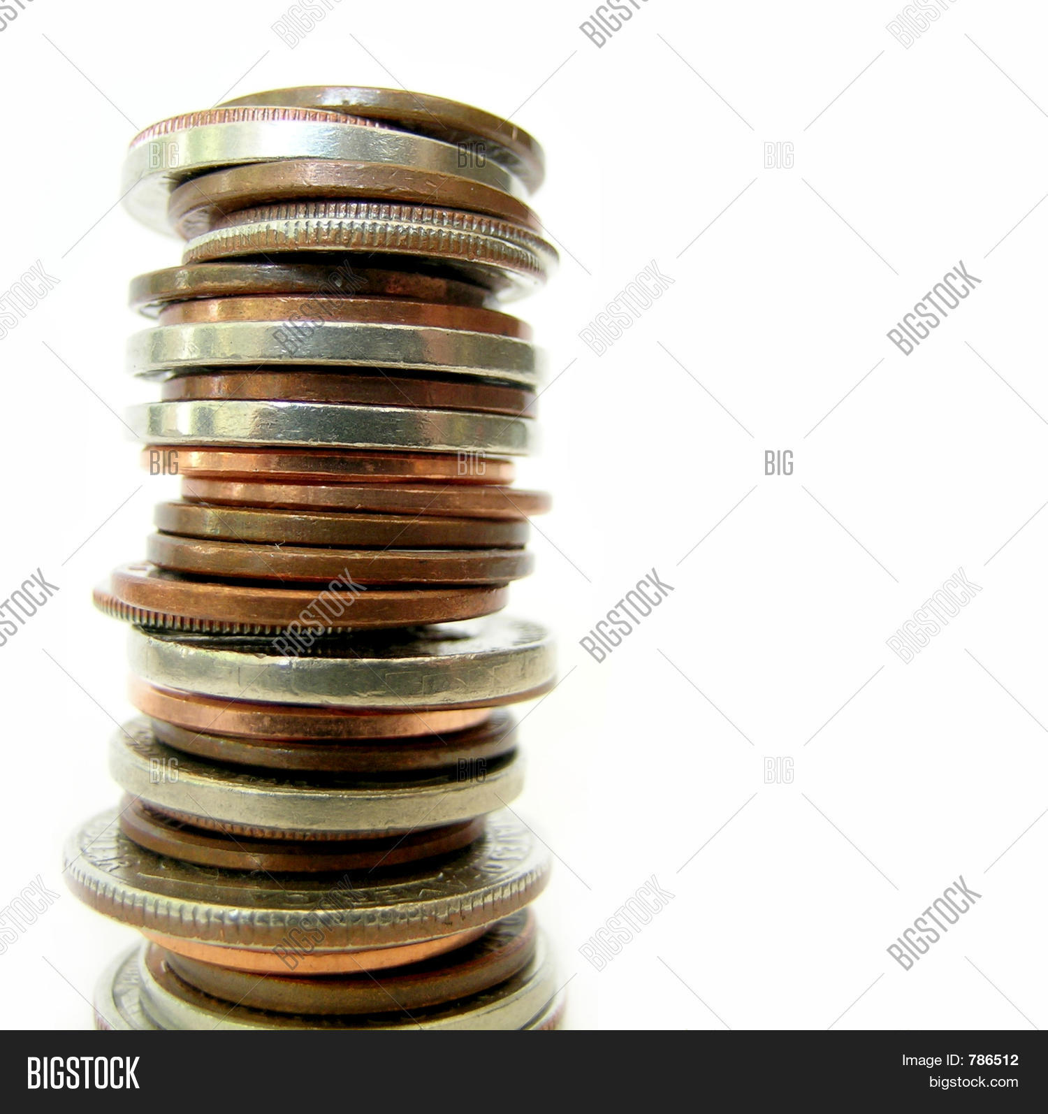 Stack Coins Image & Photo (Free Trial) | Bigstock