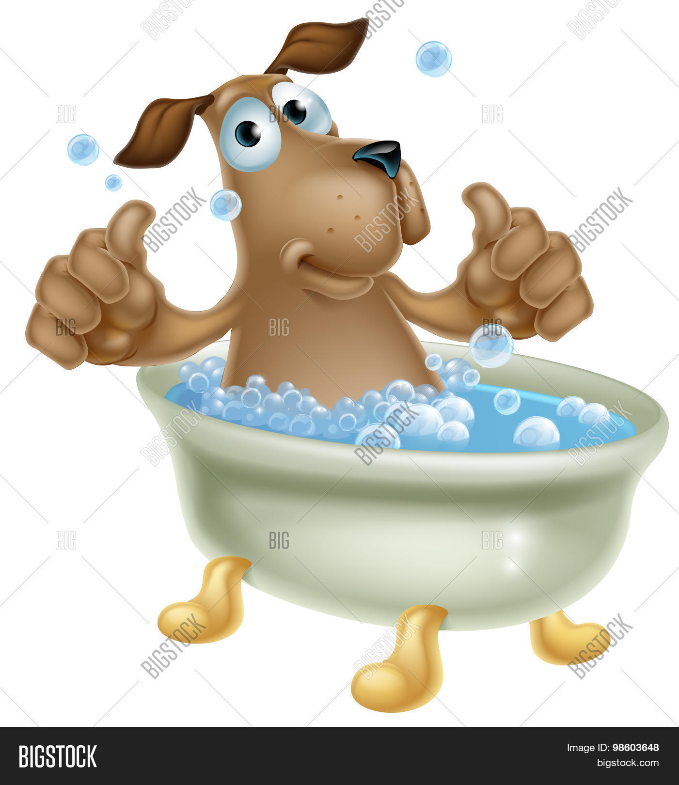 Bubble Dog Cartoon at Harry Leslie blog