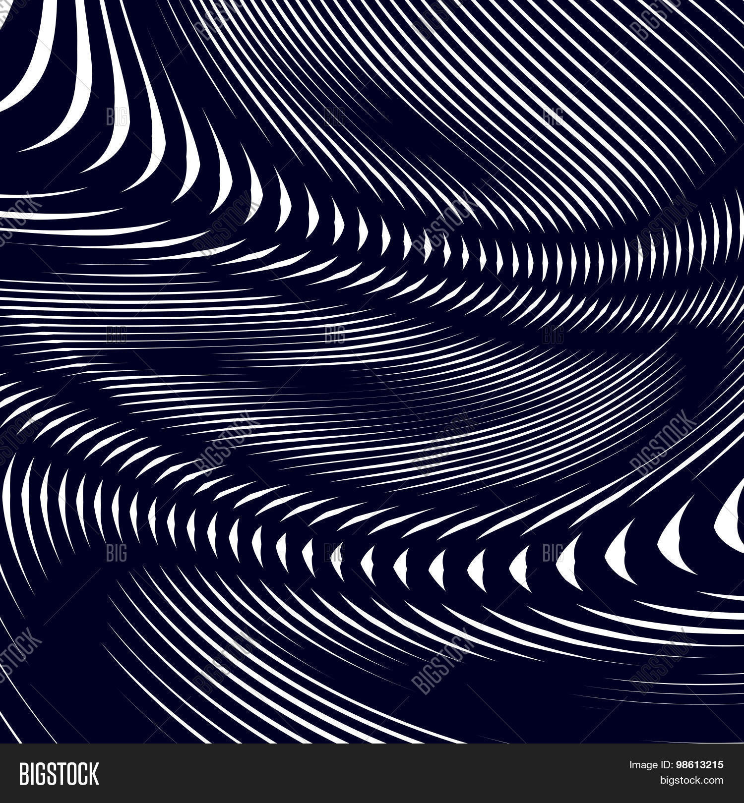 Moire Pattern, Op Art Vector & Photo (Free Trial) | Bigstock