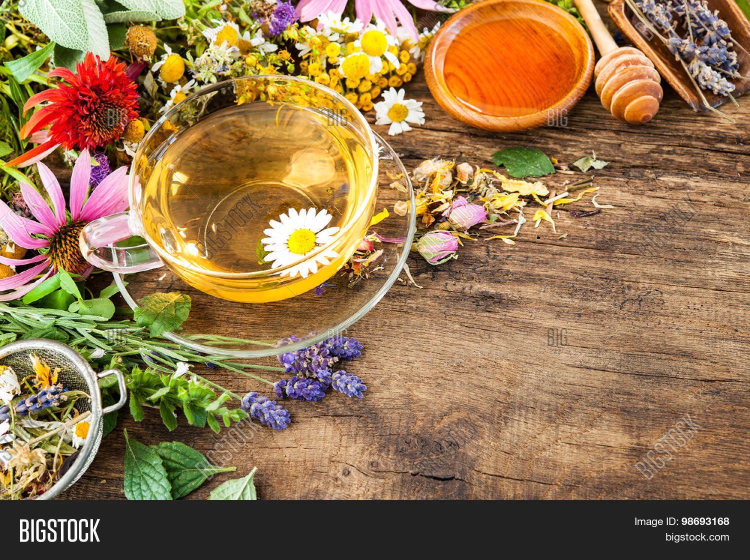 Cup Herbal Tea Wild Image & Photo (Free Trial) | Bigstock