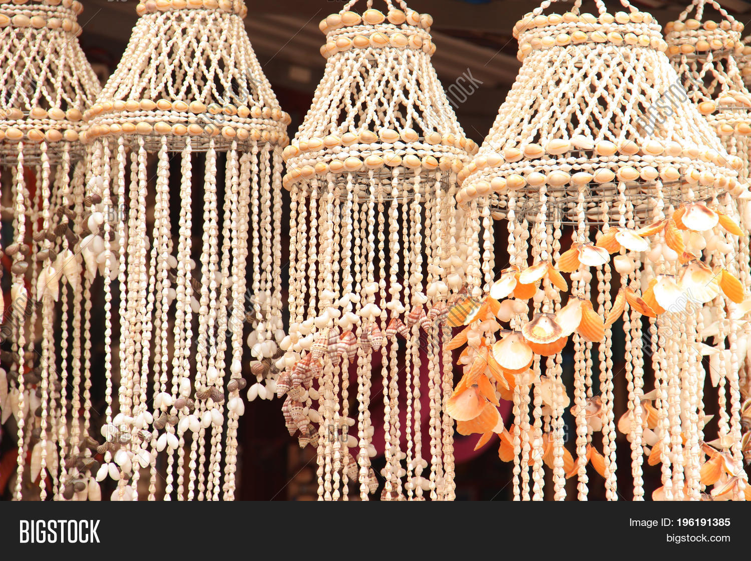 Shell Shade Lamp. Sea Image & Photo (Free Trial) | Bigstock