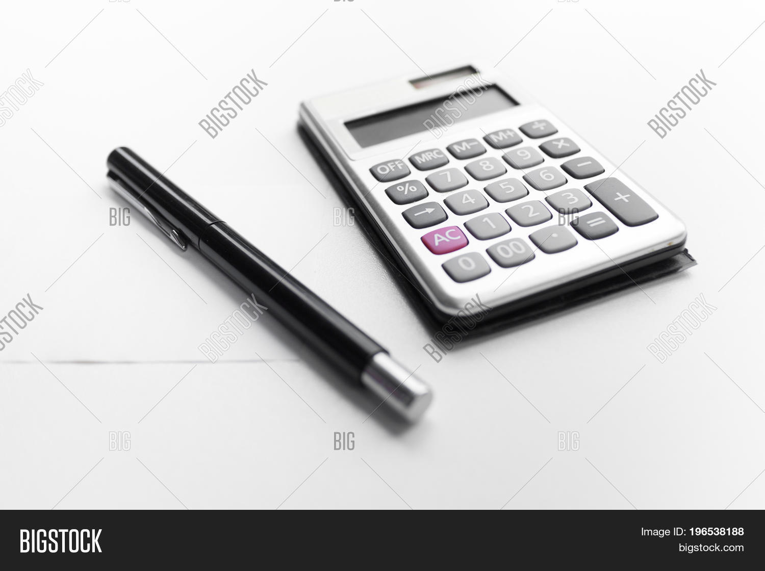 Calculator Pen Paper Image & Photo (Free Trial) | Bigstock