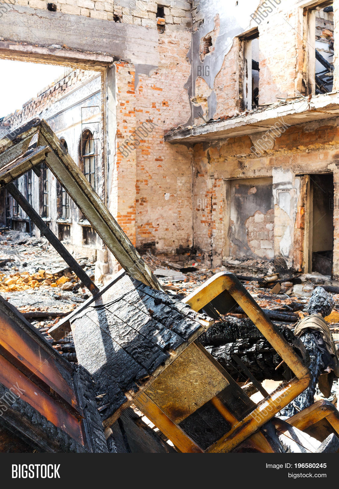 Fire Damaged Interior Image & Photo (Free Trial) | Bigstock