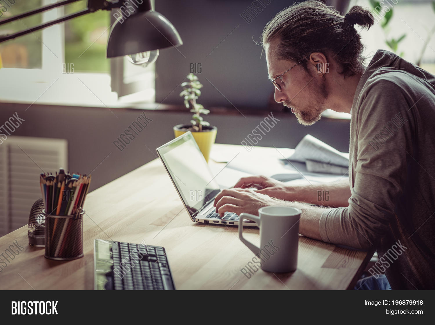 Freelancer Typing Image & Photo (Free Trial) | Bigstock