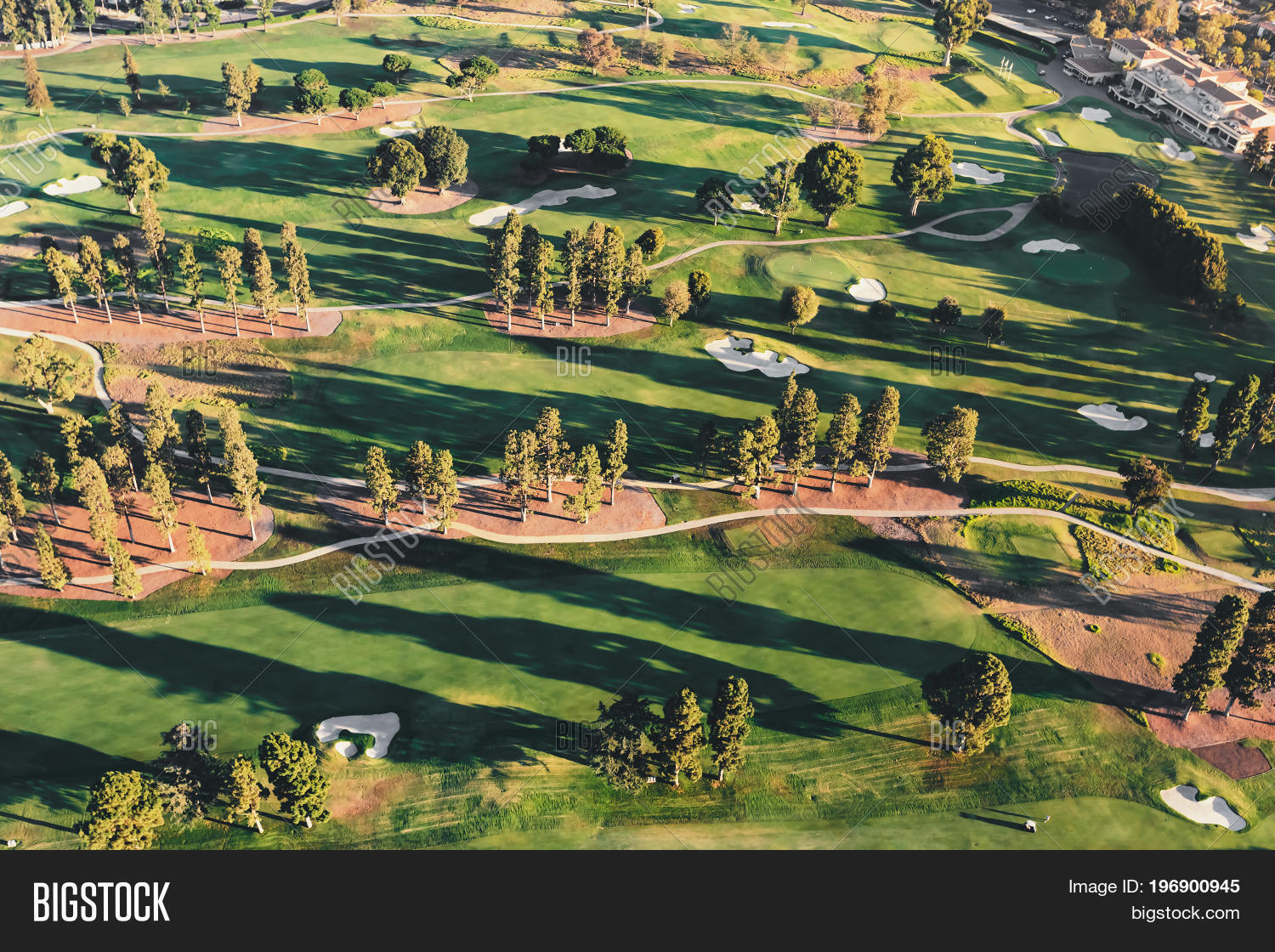 Imagen y foto Aerial View Golf (prueba gratis) | Bigstock