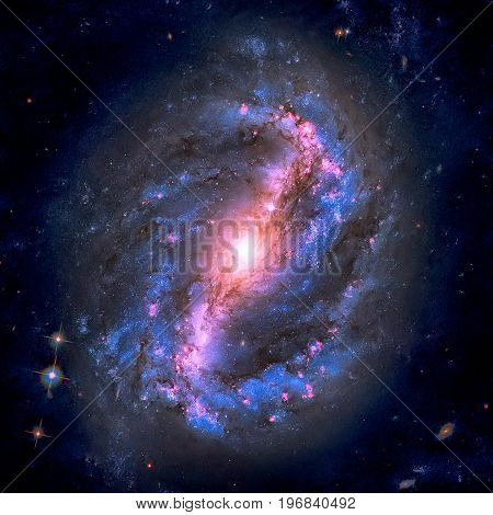 Ngc 6217 Spiral Galaxy Image & Photo (Free Trial) | Bigstock
