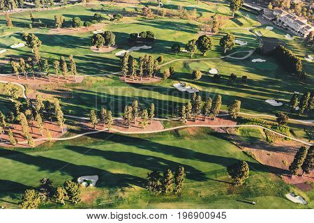 Aerial View Golf Image & Photo (Free Trial) | Bigstock