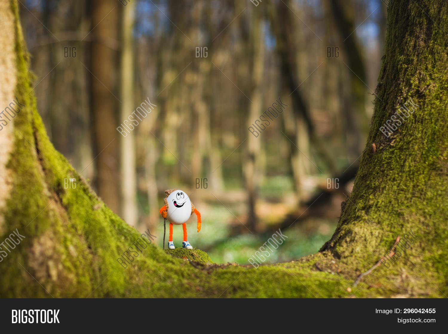 Happy Easter Egg Hiker Image & Photo (Free Trial) | Bigstock
