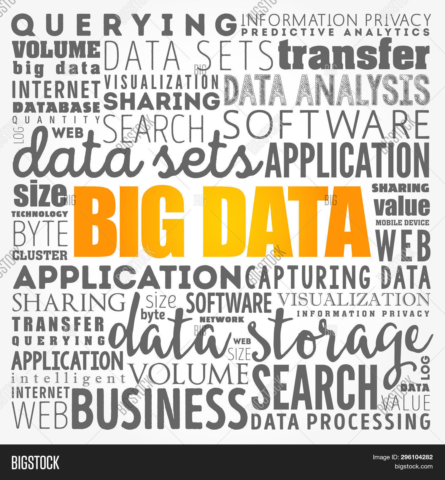 Big Data Word Cloud Image & Photo (Free Trial) | Bigstock