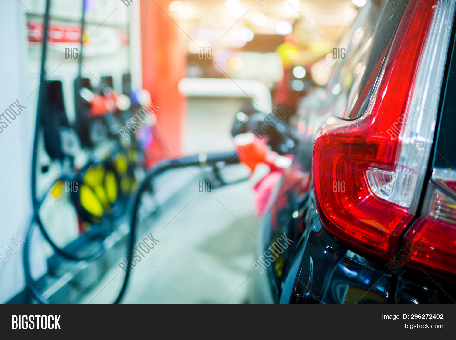 Refilling Car Fuel Gas Image & Photo (Free Trial) | Bigstock