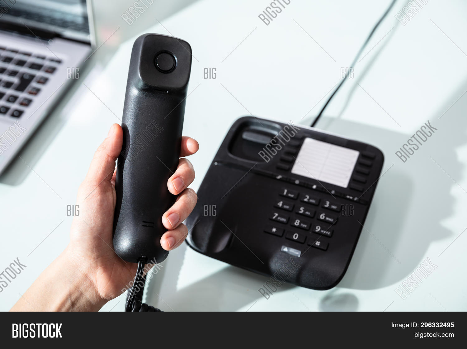 Woman's Hand Dialing Image & Photo (Free Trial) | Bigstock