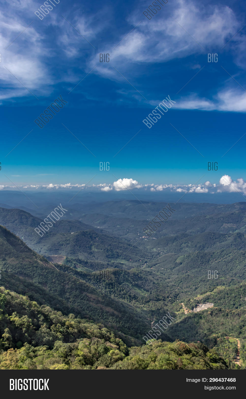 Blue Sky Above Vagamon Image & Photo (Free Trial) | Bigstock
