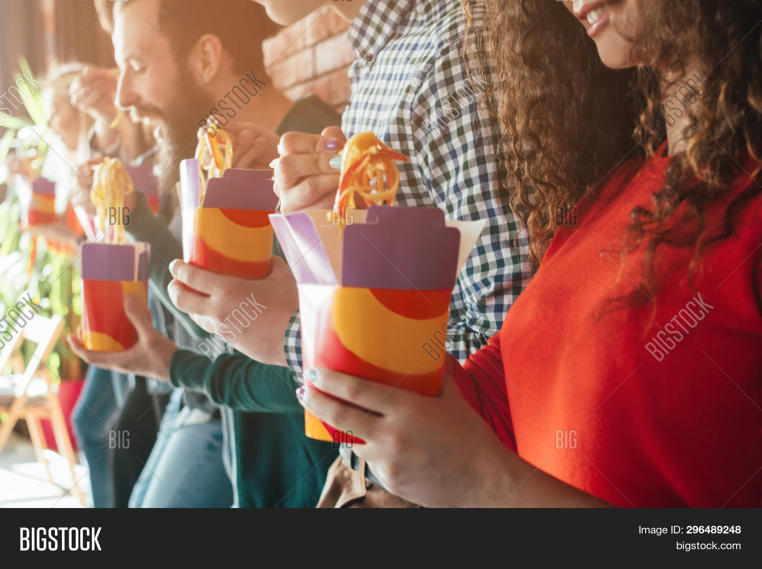 Millennials Eating Image & Photo (Free Trial) | Bigstock