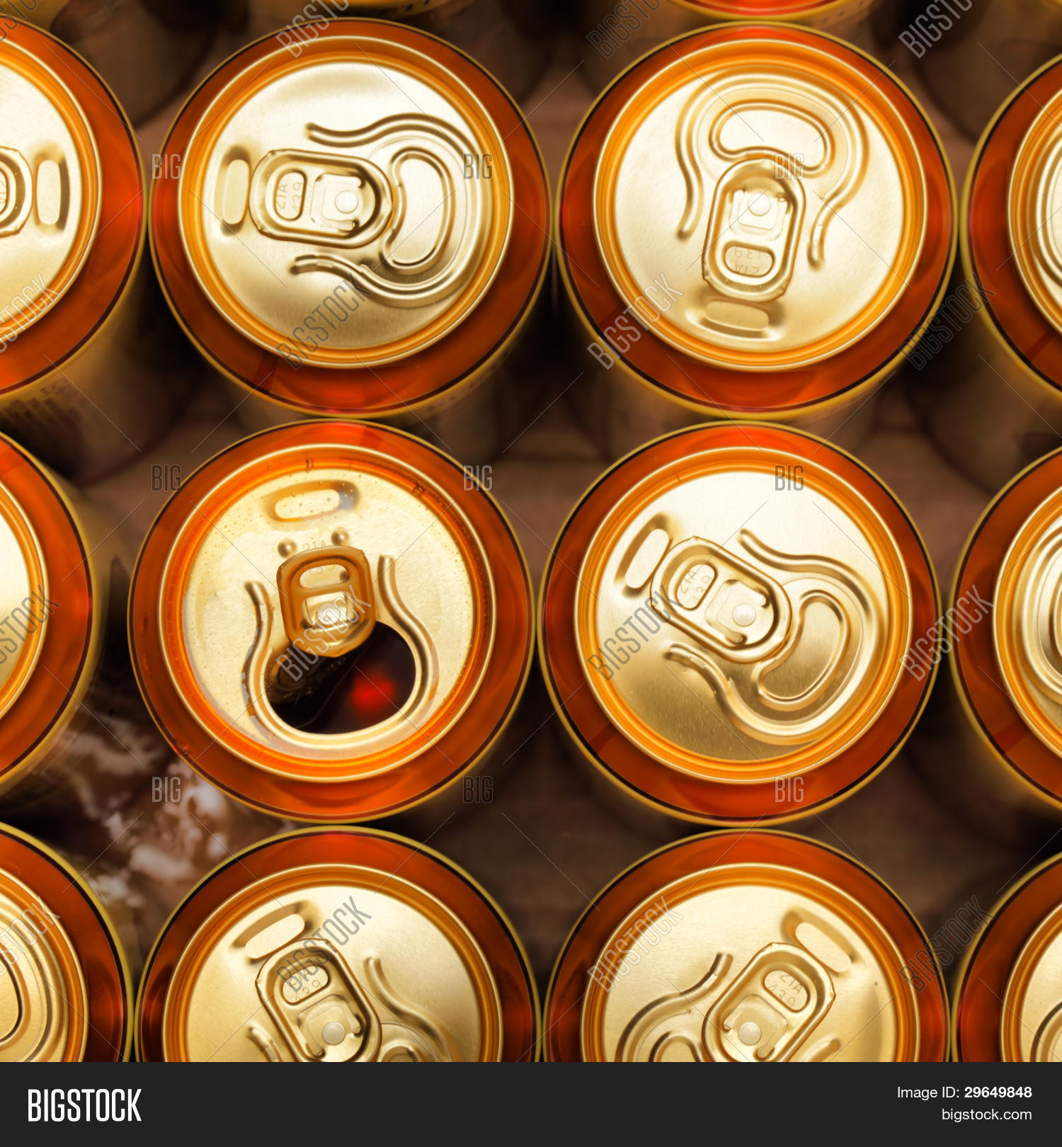 Much Gold Beer Cans Image & Photo (Free Trial) | Bigstock