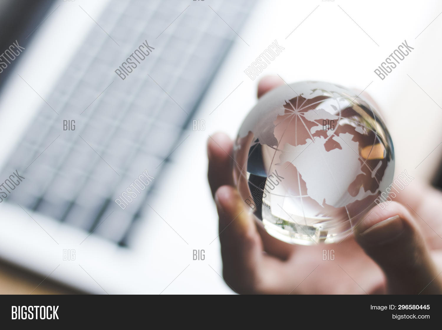 Hand Holding Crystal Image & Photo (Free Trial) | Bigstock