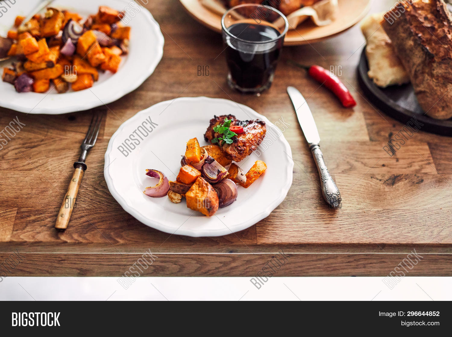View Table Served Image & Photo (Free Trial) | Bigstock