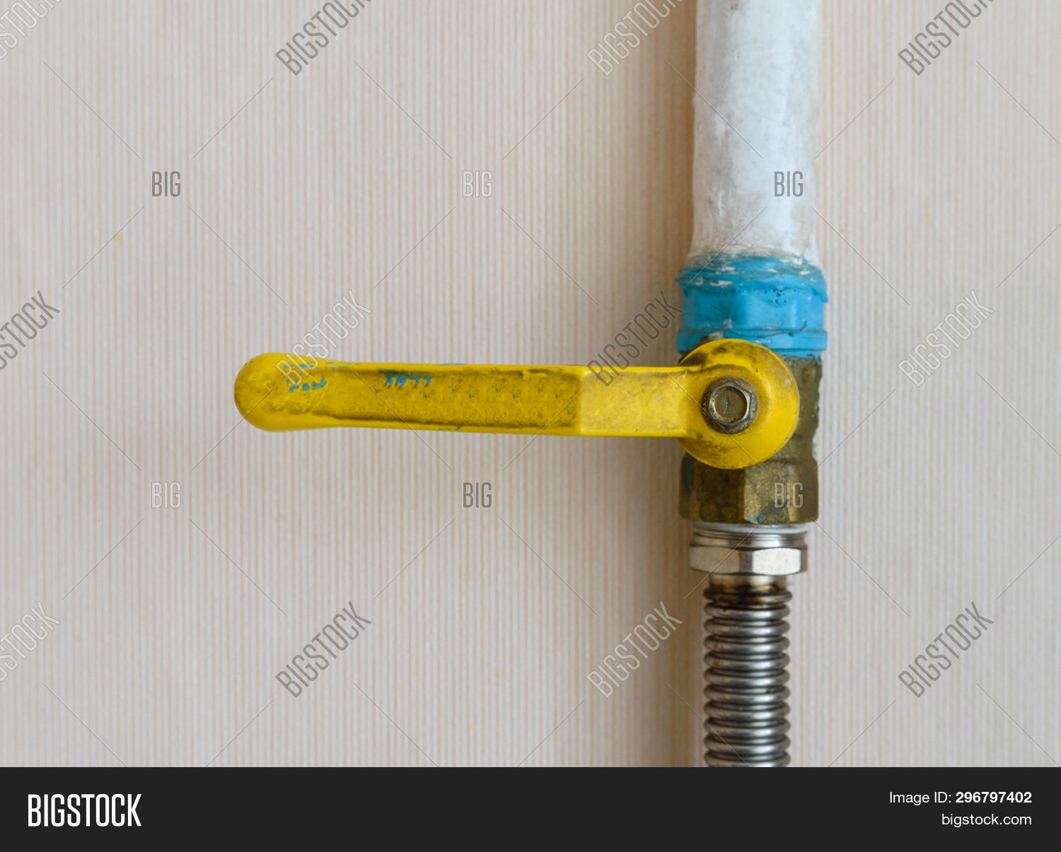 Old Ball Valve Yellow Image & Photo (Free Trial) | Bigstock