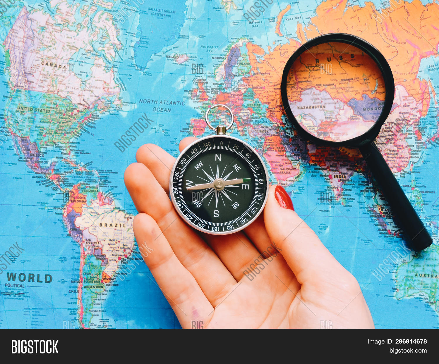 Top View Map Items. Image & Photo (Free Trial) | Bigstock