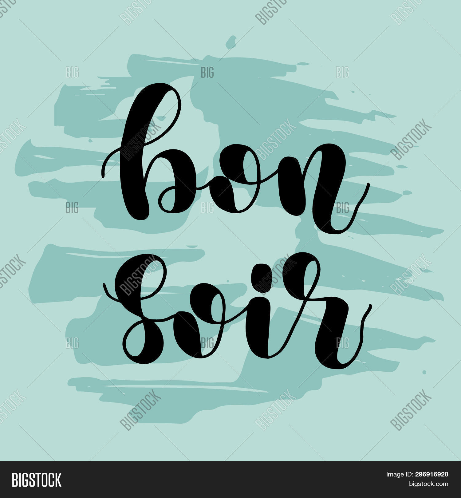 Bon Soir. Good Evening Image & Photo (Free Trial) | Bigstock