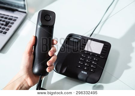 Woman's Hand Dialing Image & Photo (Free Trial) | Bigstock