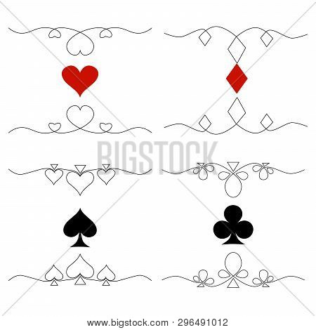Set Card Symbols Vector & Photo (Free Trial) | Bigstock