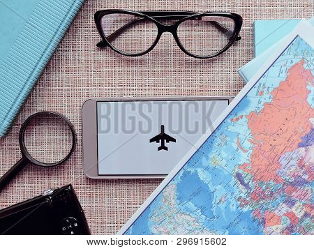 Top View Map Items. Image & Photo (Free Trial) | Bigstock