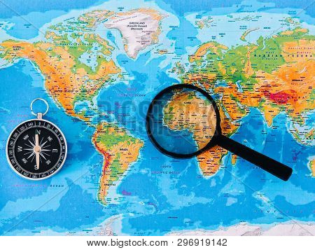 Top View Map Items. Image & Photo (Free Trial) | Bigstock