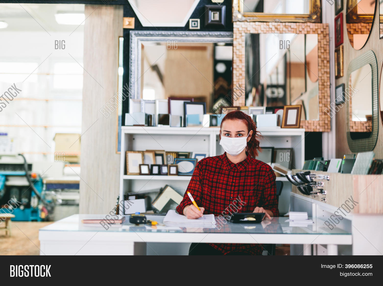 Woman Shop Assistant Image & Photo (Free Trial) | Bigstock