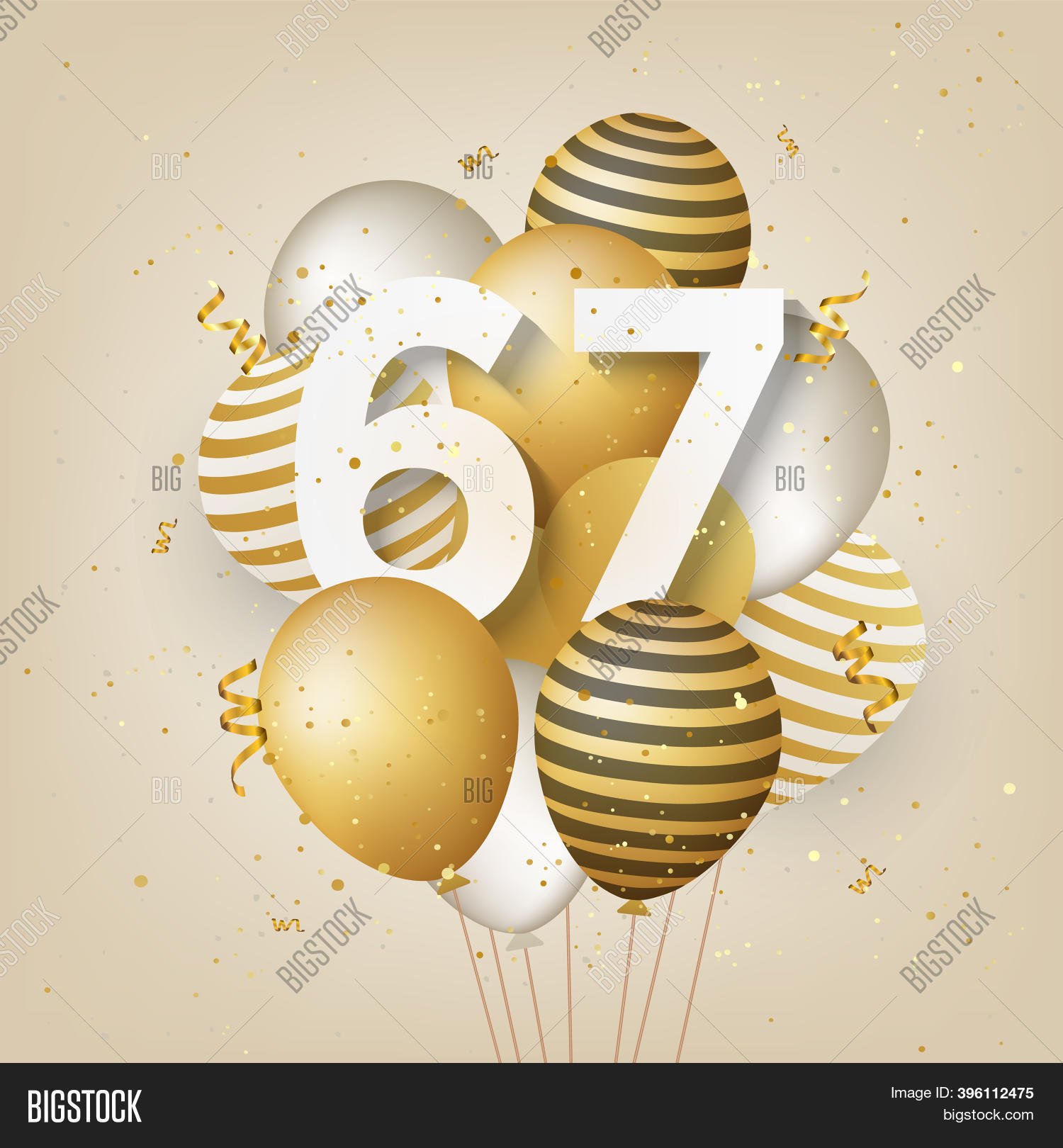 Happy 67th Birthday Image & Photo (Free Trial) | Bigstock
