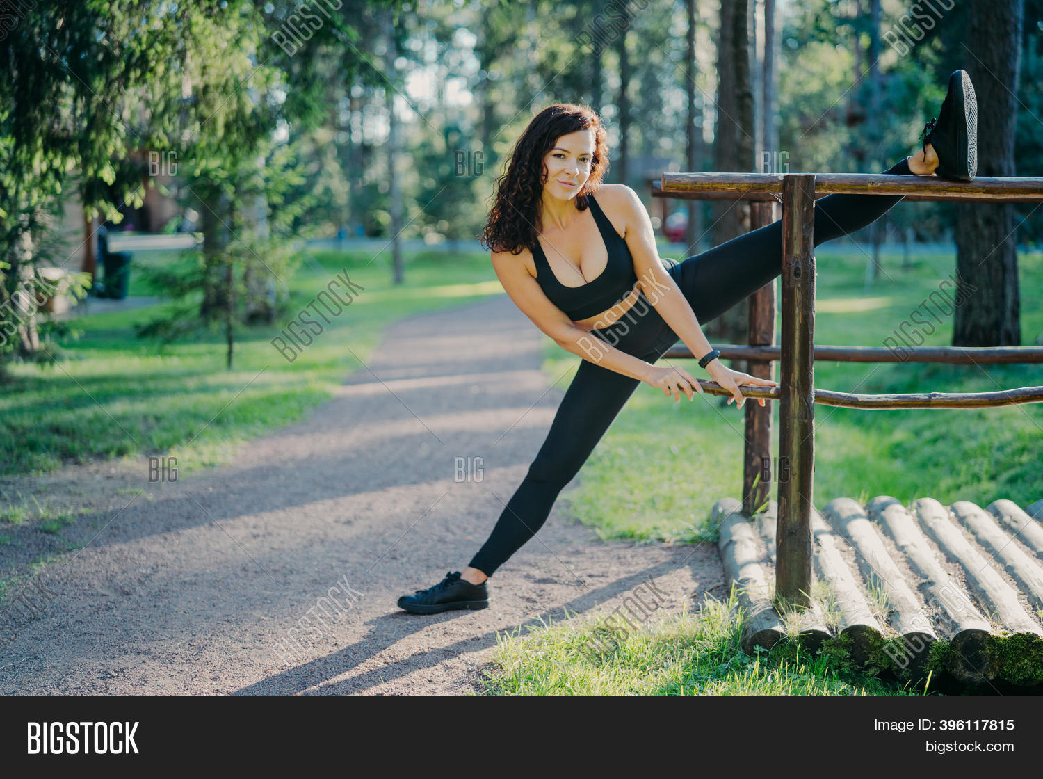 Flexible Young Curly Image & Photo (Free Trial) | Bigstock
