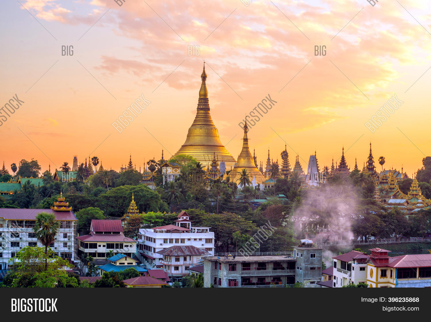 Yangon Skyline Image & Photo (Free Trial) | Bigstock