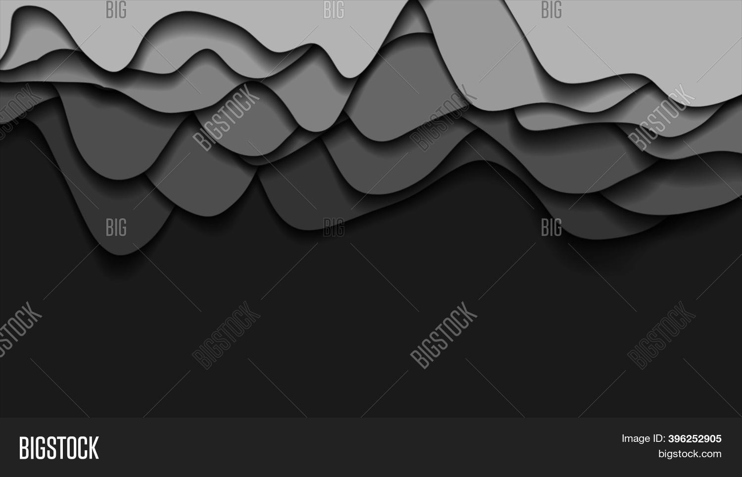 Dark Grey Liquid Waves Image & Photo (Free Trial) | Bigstock