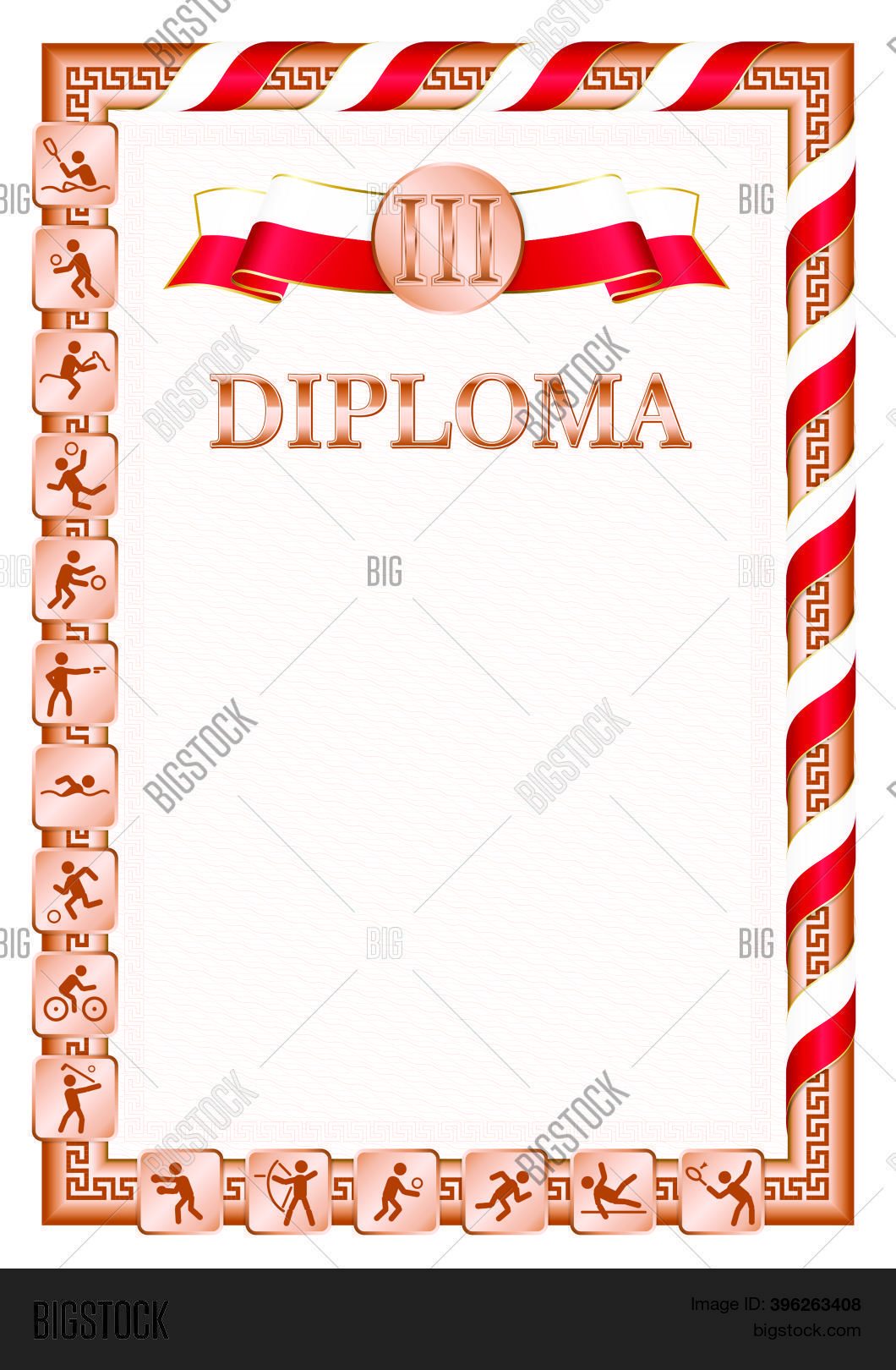 Vertical Diploma Vector & Photo (Free Trial) | Bigstock