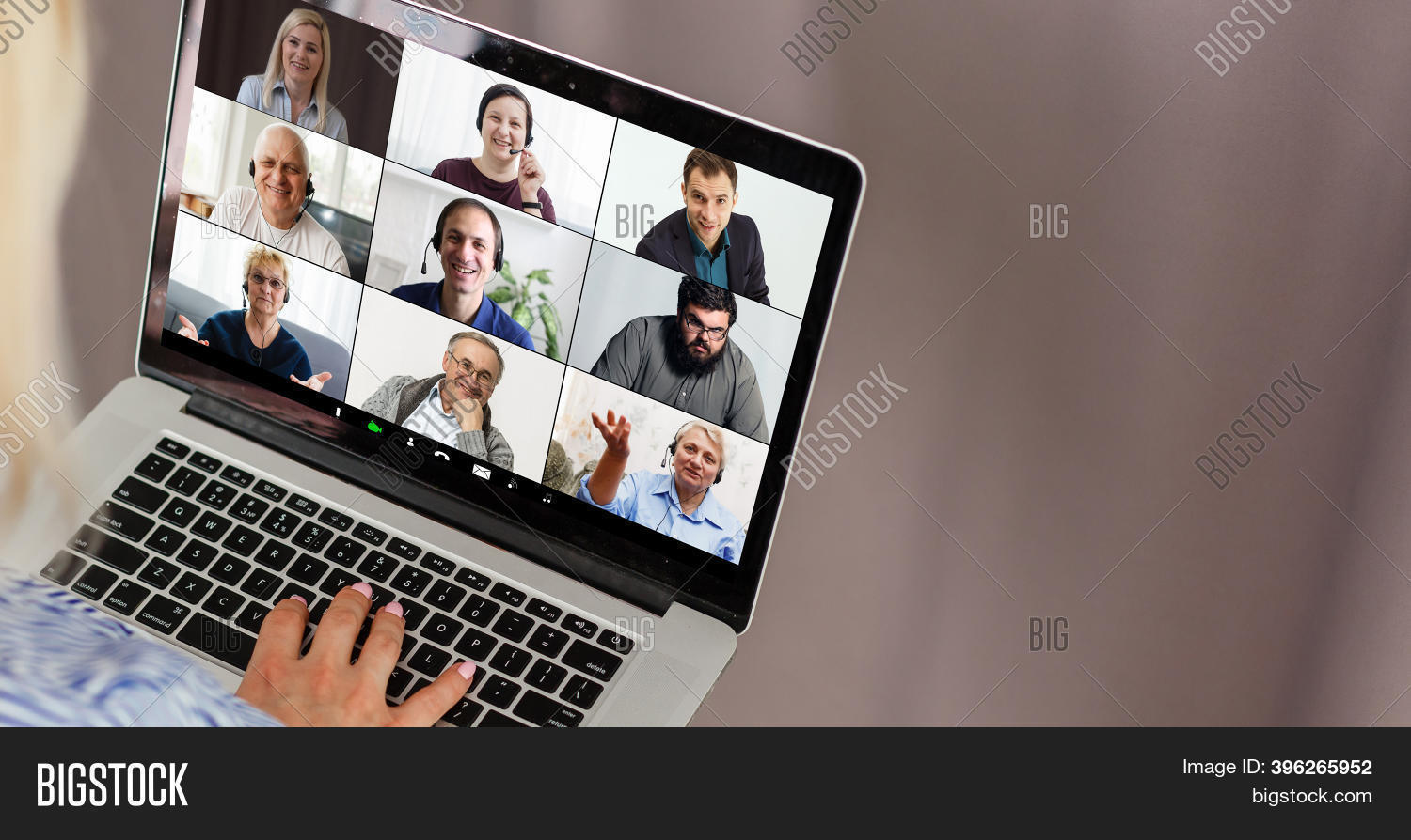 Friends Video Chat Image & Photo (Free Trial) | Bigstock