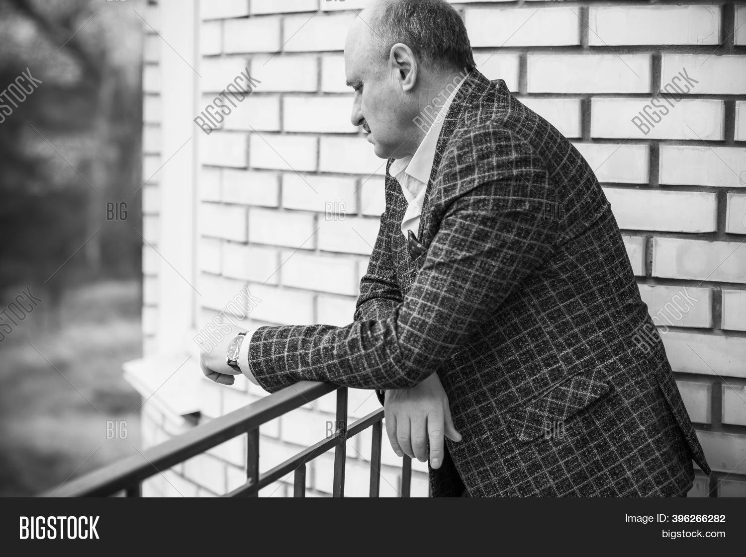Senior Man Grief Image & Photo (Free Trial) | Bigstock