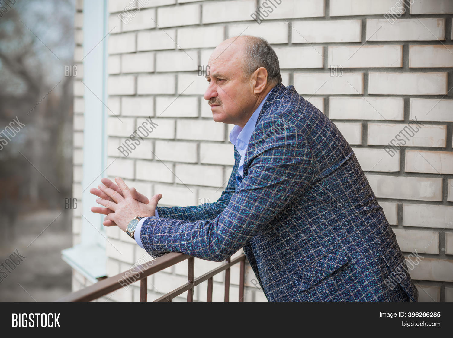 Senior Man Grief Image & Photo (Free Trial) | Bigstock