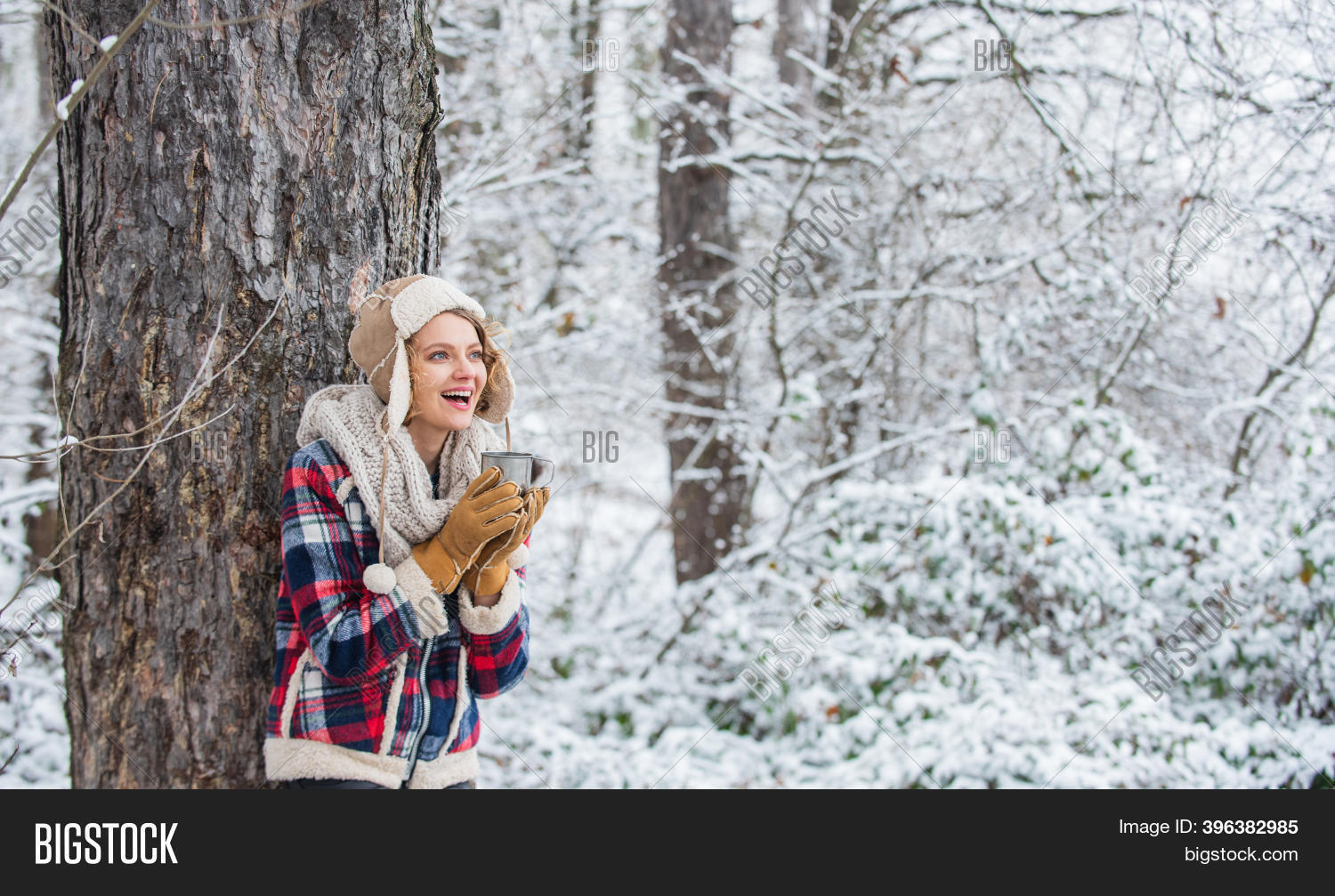 Warm Yourself . Woman Image & Photo (Free Trial) | Bigstock