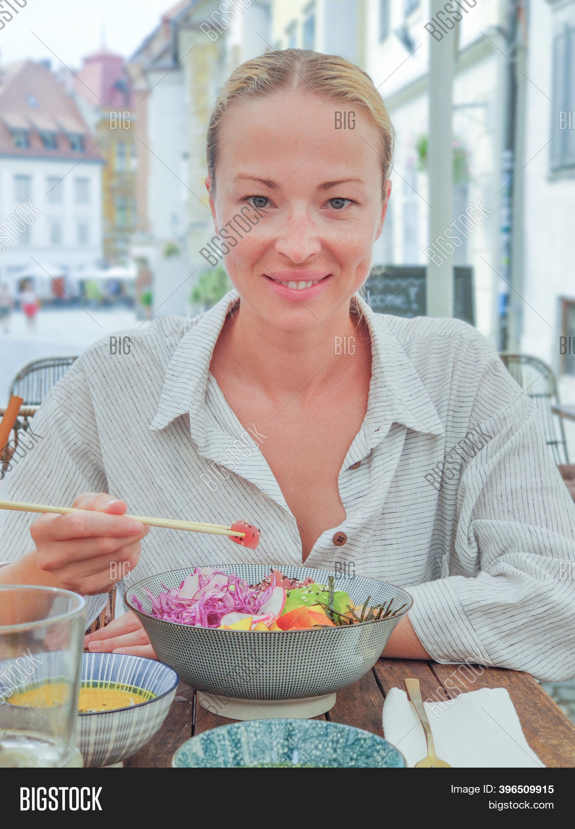 Woman Eating Tasty Image & Photo (Free Trial) | Bigstock