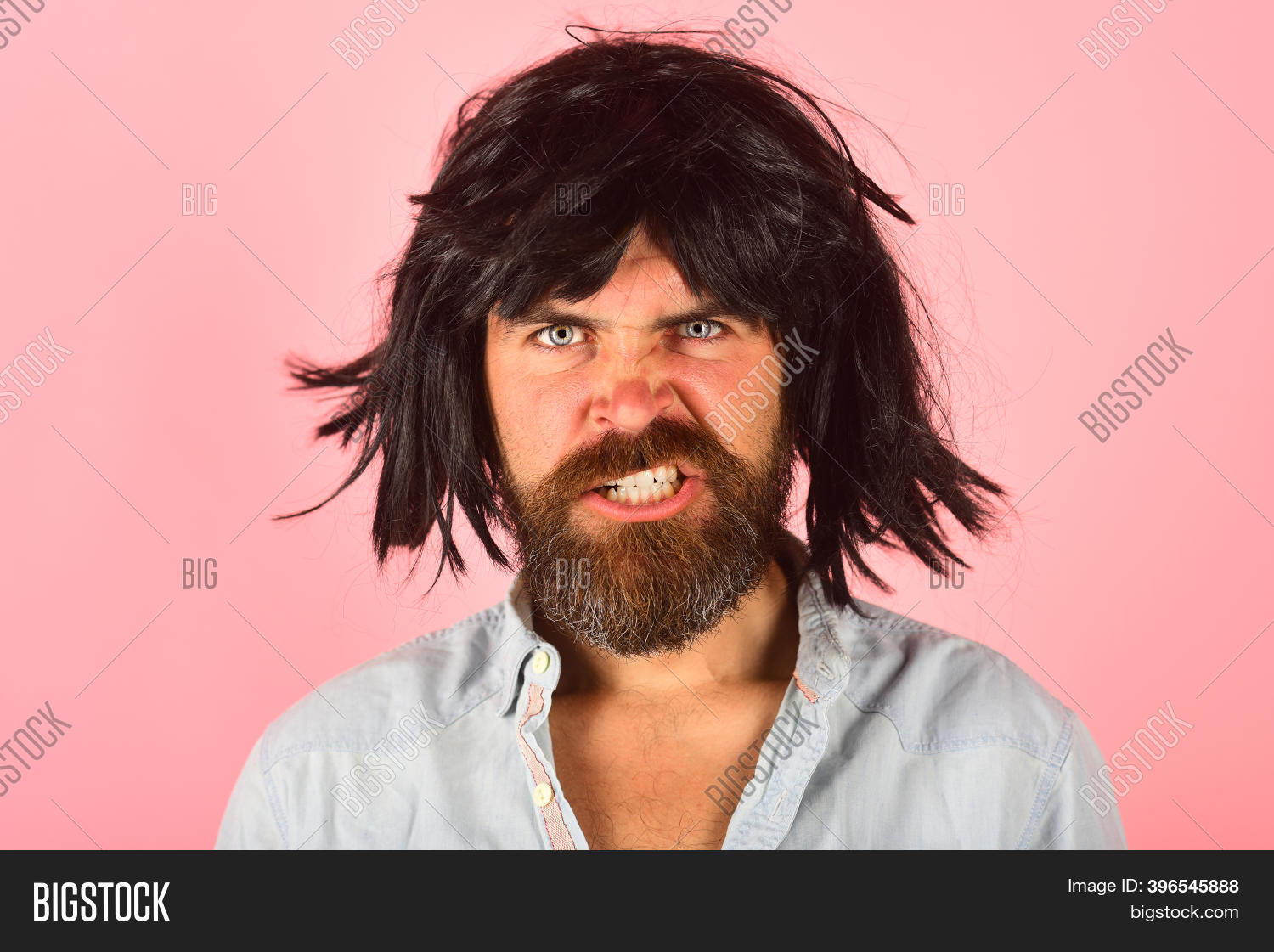 Angry Man Wig. Image & Photo (Free Trial) | Bigstock