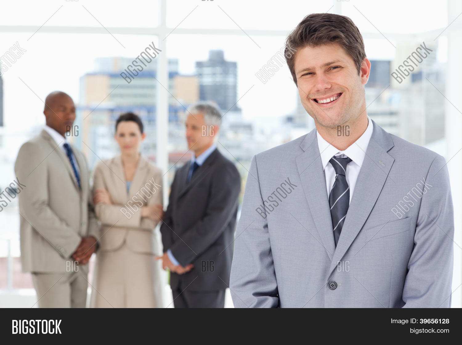 Young Manager Standing Image & Photo (Free Trial) | Bigstock